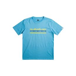 Quiksilver T-Shirt »Omni Check Turn« Azure Blue 14 14 Material: Rippstrick-Material aus Baumwolle...