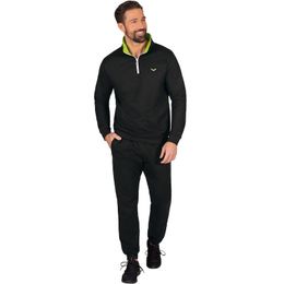 TRIGEMA Freizeitanzug »Herren Jogginganzug in Sweat-Qualität«, 2 Stk. schwarz L L Sweat-Qualität