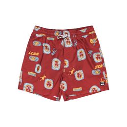 Billabong Jungen Boardshorts &raquo;Vacay 14"&laquo; rot 12