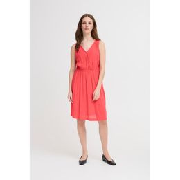 Ichi Kleid IHMARRAKECH Regular fit in Geranium | Gr.: M