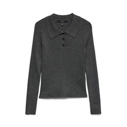 V&eacute;ro Moda Vero Moda Strickpullover in Dark Grey Melange | Gr.: M