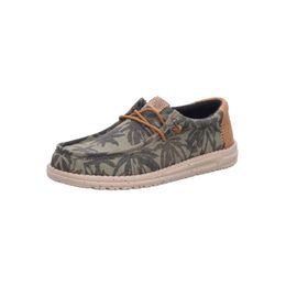 Hey DUDE Shoes Hey Dude Slipper Wally in olive/ginger/brown | Gr.: 42