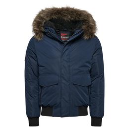 Superdry Jacke 'Everest' Herren Größe 4XL marine / braun / schwarz