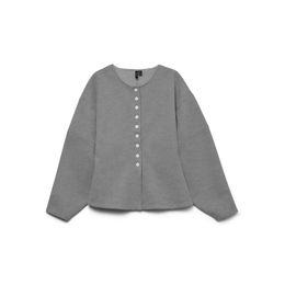 V&eacute;ro Moda Vero Moda Strickjacke in Medium Grey Melange | Gr.: S