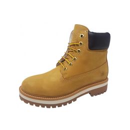Lumberjack Schn&uuml;rstiefel Kristy in Beige | Gr.: 36