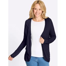 Sieh an! Shirtjacke in marine | Gr.: 48