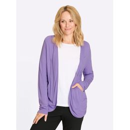 Sieh an! Shirtjacke in lavendel | Gr.: 40