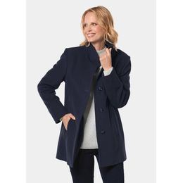 GOLDNER Wolljacke Unentbehrliche Wolljacke mit feinen Details in marine | Gr.: 40