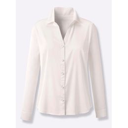 CR&Eacute;ATION L creation L Satinbluse in ecru | Gr.: 40