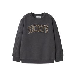 name it Sweatshirt in Dark Grey Melange | Gr.: 158/164