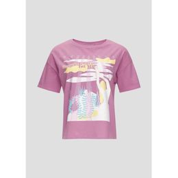 QS T-Shirt in 47D1_lavendel | Gr.: M