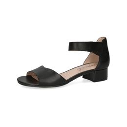 Caprice Riemchensandale &raquo;Sandalen Nappaleder&laquo; Schwarz 40,5 40,5 Verschluss: Klettverschluss