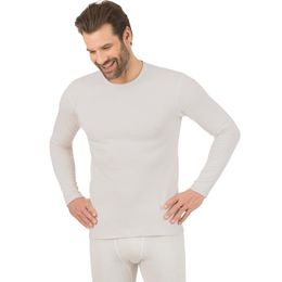 TRIGEMA Longsleeve &raquo;Langarm Funktionsshirt&laquo; 1 Stk. weiss XL XL Au&szlig;en: 100% Baumwolle