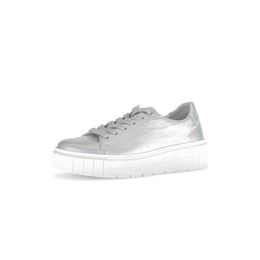 Gabor Sneaker low in silber | Gr.: 40