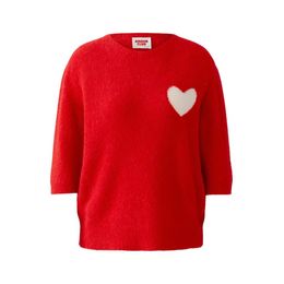 Oui Sweater female Red size 40