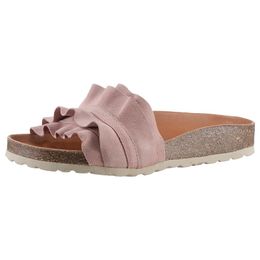 VERBENAS Pantolette &raquo;Rocio Roda&laquo;, Sommerschuh, Schlappen f&uuml;r Strand- und Badeausfl&uuml;ge geeignet altrosa 35 35 F&uuml;r den Sommer bestens geeignet
