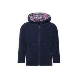 TRIGEMA Sweatjacke &raquo;Fleecejacke mit Kapuze&laquo; 1 Stk. navy 116 116 Fleece-Qualit&auml;t, innen und au&szlig;en angeraut