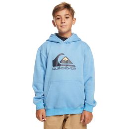 Quiksilver Kapuzensweatshirt &raquo;Big Logo&laquo; Azure Blue 8 8 Stoff: Mischgewebe aus Baumwolle und Polyester