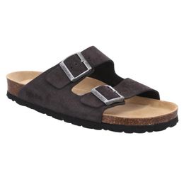 Rohde Pantolette &raquo;GRADO&laquo; Sommerschuh, Hausschuh, Schlappen, Strandschuh mit Softfu&szlig;bett anthrazit 41 41 Mit zwei verstellbaren Schnallen