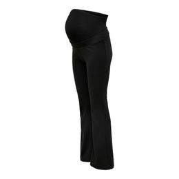 Only Maternity Stretch-Umstandshose »OLMFEVER STRETCH FLAIRED PANTS JRS NOOS« Black XS (34) - N-Gr N-Gr XS (34) Hose mit weitem Beinschnitt von...