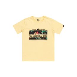 Quiksilver T-Shirt »Tropical Rainbow« Mellow Yellow 16 16 Stoff: Baumwollstoff [160 g/m2]