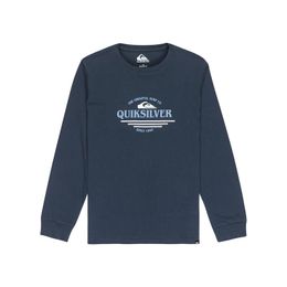 Quiksilver Langarmshirt &raquo;Ev Type Line&laquo; Dark Navy 10 10 Stoff: Baumwoll-Jersey, [160 g/m2]