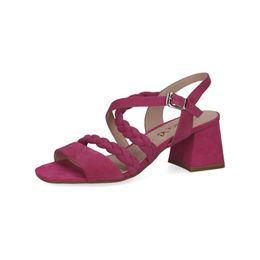 Caprice Riemchensandale &raquo;Sandalen Veloursleder&laquo; Fuchsia 42 42 Verschluss: Schlie&szlig;e