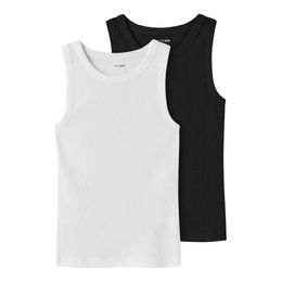 TWO SOON Tanktop in Black | Gr.: XS