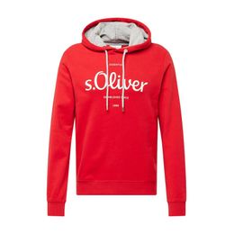 s.Oliver Sweatshirt Herren Gr&ouml;&szlig;e S rot / wei&szlig;