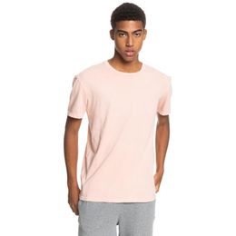 Quiksilver T-Shirt »Basic Bubble« Misty Rose M M Stoff: leichter Baumwollstoff