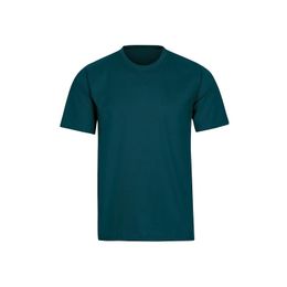 TRIGEMA T-Shirt &raquo;T-Shirt DELUXE Baumwolle&laquo; 1 Stk. saphir L L DELUXE-Single-Jersey