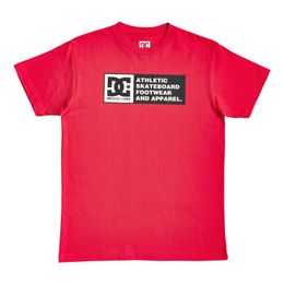 DC Shoes T-Shirt &raquo;Density Zone&laquo; Racing Red S S Stoff: mittelschwerer, grober Jersey-Stoff