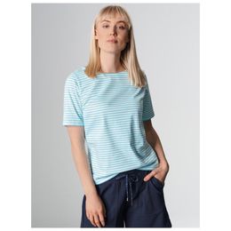 TRIGEMA T-Shirt &raquo;T-Shirt mit Streifenmuster&laquo; 1 Stk. mint XL XL DELUXE-Single-Jersey
