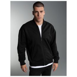 TRIGEMA Herren Sweatjacke &raquo;TRIGEMA Collegejacke in weicher Sweat-Qualit&auml;t&laquo; 1 Stk. schwarz XL