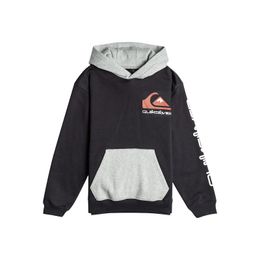 Quiksilver Kapuzensweatshirt »Omni Logo« schwarz 10 10 Stoff: Baumwoll-Polyester-Mischgewebe [280...