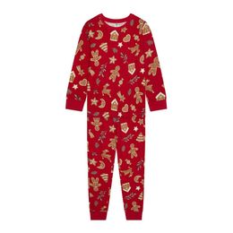 Lindex Pajamas 'Ginger Bread' boy Red size 92