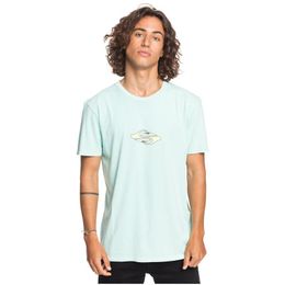 Quiksilver T-Shirt &raquo;Either Way&laquo; gr&uuml;n S S Stoff: leichter Baumwoll-Jersey