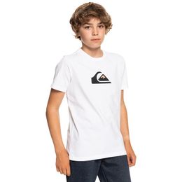 Quiksilver T-Shirt »Comp Logo« White 16 16 Stoff: leichter Baumwoll-Jersey [160 g/m2]