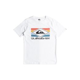 Quiksilver T-Shirt &raquo;Qs Rainbow&laquo; White 16 16 Stoff: Baumwoll-Jersey-Stoff [160 g/m2]