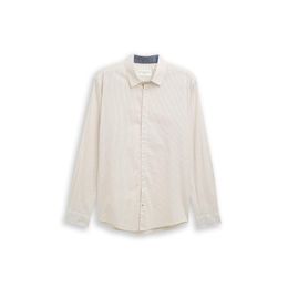 Tom Tailor Hemd Herren Gr&ouml;&szlig;e L navy / gelb / wollwei&szlig;