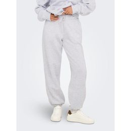 Only Sweathose &raquo;ONLBEST CUFF PANT SWT NOOS&laquo; Light Grey Melange XS (34) - N-Gr N-Gr XS (34) Jogginghose von Only