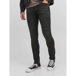 Jack & Jones JACK & JONES Slim-fit-Jeans &raquo;JJIGLENN JJORIGINAL MF 221 SN&laquo; Black Denim 36 - L&auml;nge 34 L&auml;nge 34 36 Slim-fit-Jeans mit schmaler Beinform f&uuml;r eine...