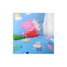 Höffner Bettwäsche-Set Peppa Wutz ¦ mehrfarbig ¦ Maße (cm): B: 135 H: 1 » Höffner