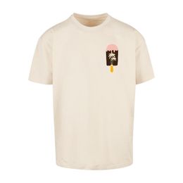 Merchcode T-Shirt »Herren Summer - Icecream Heavy Oversize Tee« 1 Stk. sand S S Vielseitige T-Shirts für jeden Anlass