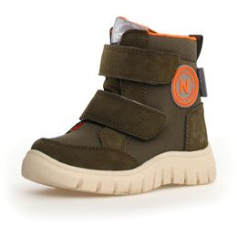 Naturino Winterstiefel &raquo;GEMINAE 3 VL Weite: schmal&laquo; Snowboots mit Warmfutter, Gr&ouml;&szlig;enschablone zum Download khaki-orange 25 25 Bequeme Klettstiefel...