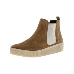Gabor Chelsea Boots Damen Gr&ouml;&szlig;e 35.5 cognac Winterschuhe