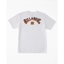 Billabong T-Shirt »Arch Fill« White S S Stoff: Baumwollstoff [160 g/m2]