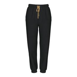 Pieces Sweathose &raquo;PCCHILLI HW HEART SWEAT PANTS&laquo; Black Detail:GOLD HEART XL (42) - N-Gr N-Gr XL (42) Jogginghose von Pieces