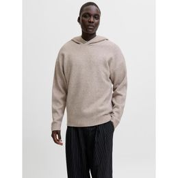 Jack & Jones JACK & JONES Kapuzenpullover &raquo;JJESOHO OLLIE KNIT HOOD LN&laquo; Atmosphere L L Pullover von Jack & Jones
