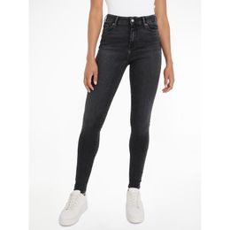 Tommy Hilfiger Skinny-fit-Jeans &raquo;HARLEM U SKINNY HW CAL&laquo; mit Logo-Badge Cal 31 - L&auml;nge 32 L&auml;nge 32 31 Extra-eng geschnittene Beinform, die deine...